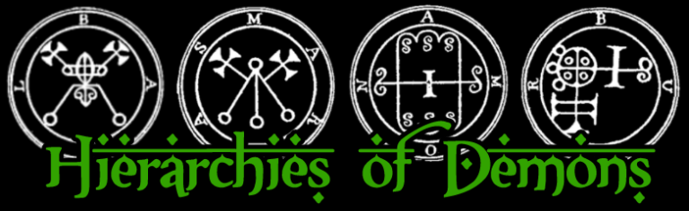 Historical Demonic Hierarchies